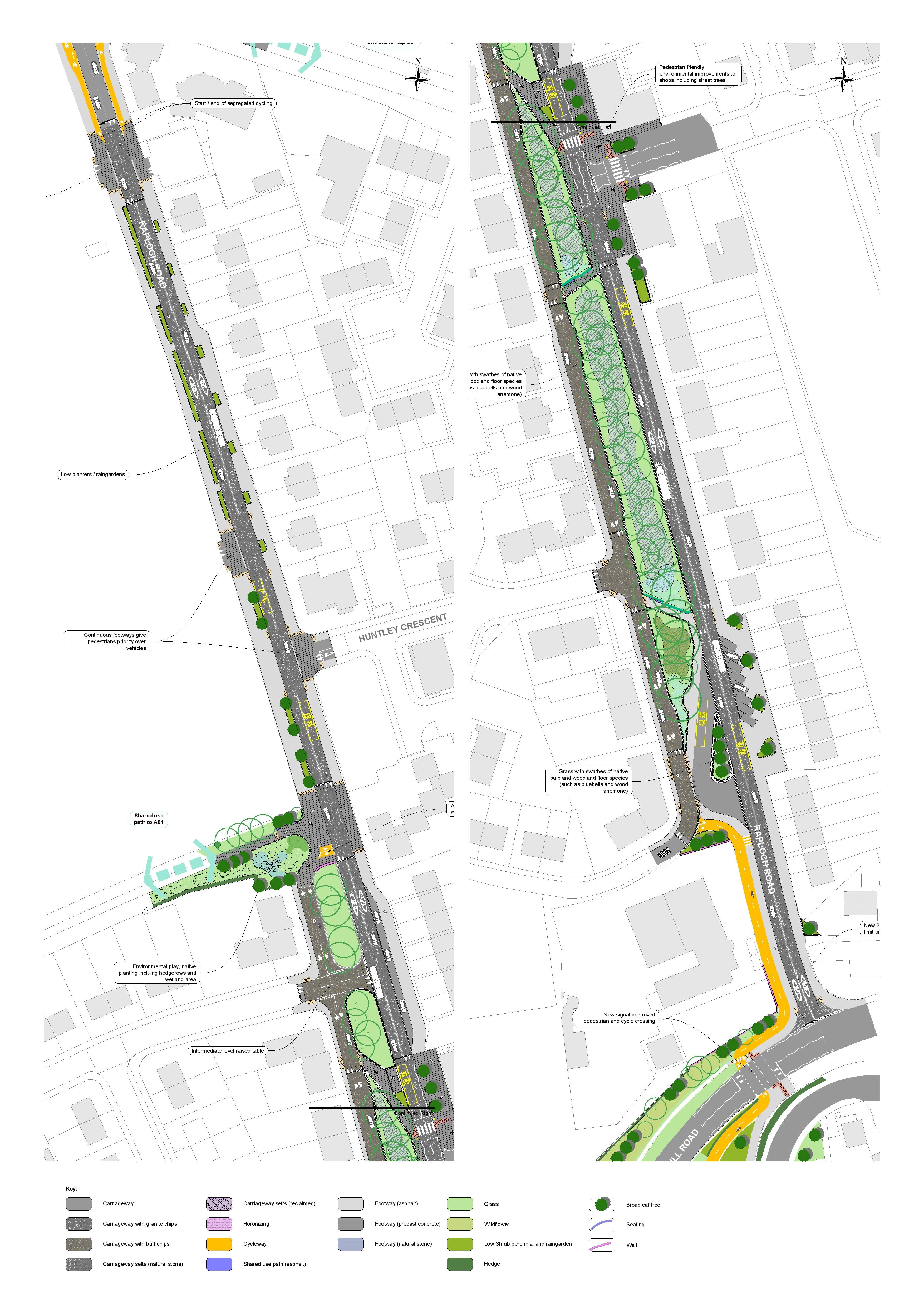 Project • Raploch Road (Raploch Street Design)