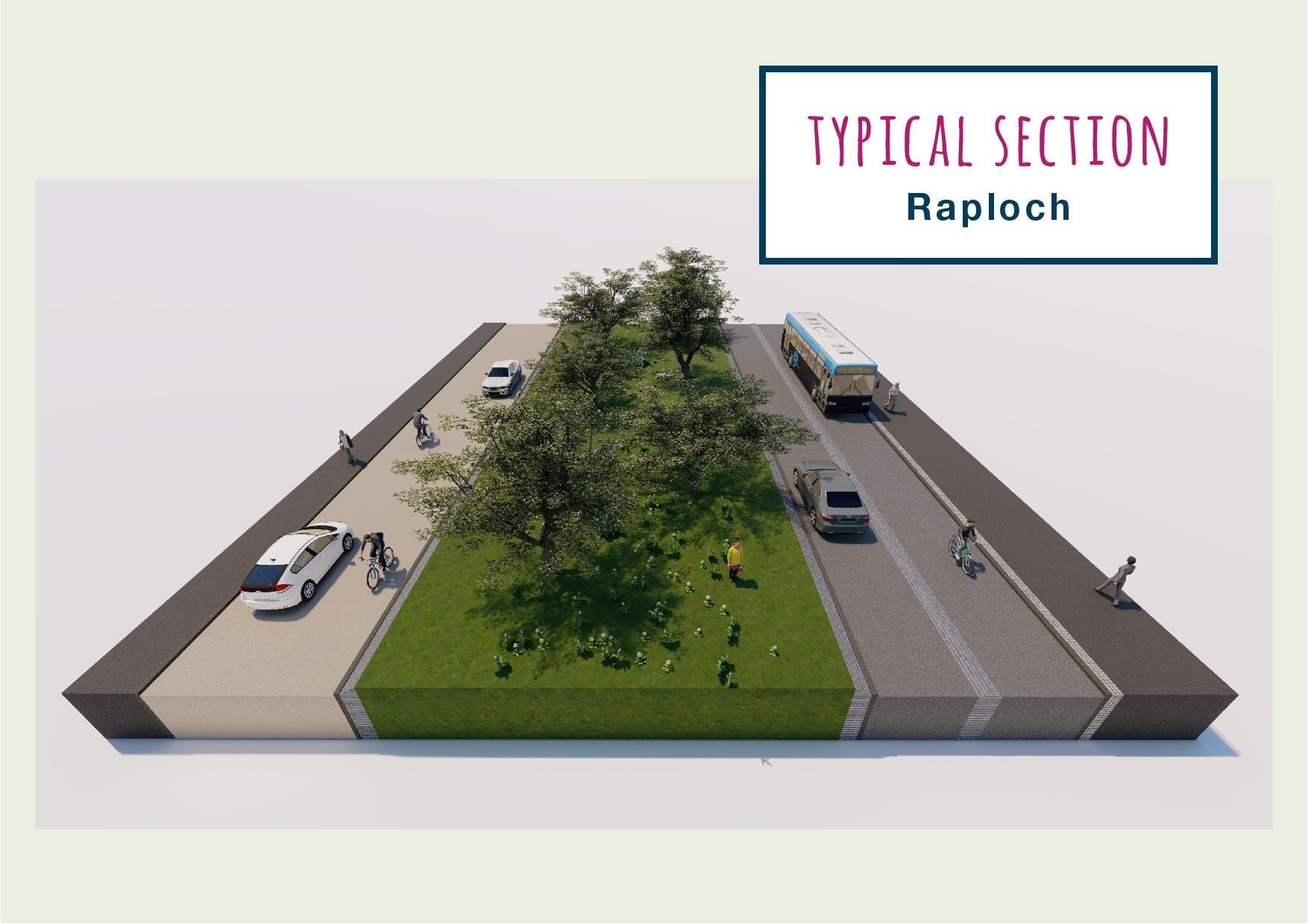 Project: Raploch Road (Raploch Street Design) | Stirling Council