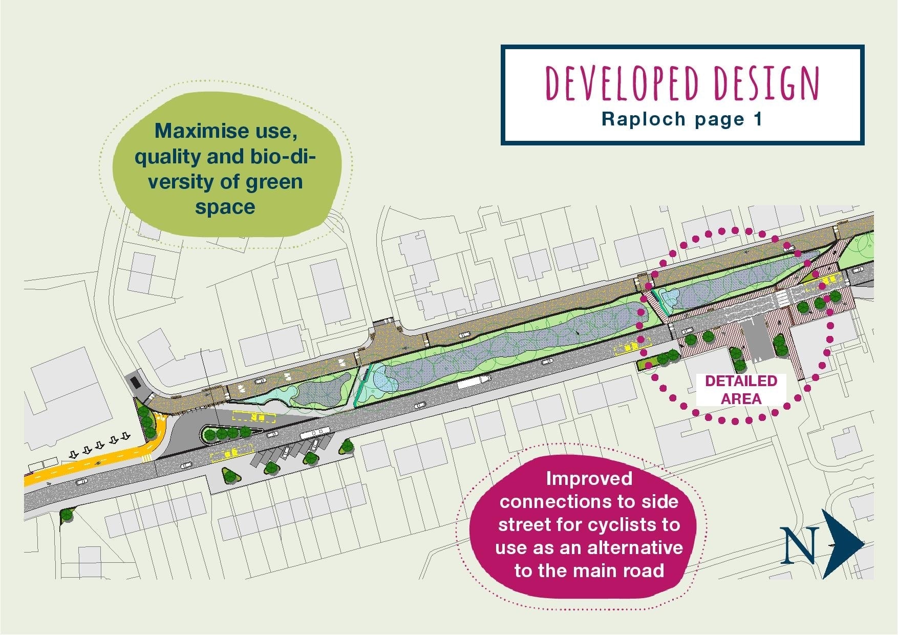 Project: Raploch Road (Raploch Street Design) | Stirling Council
